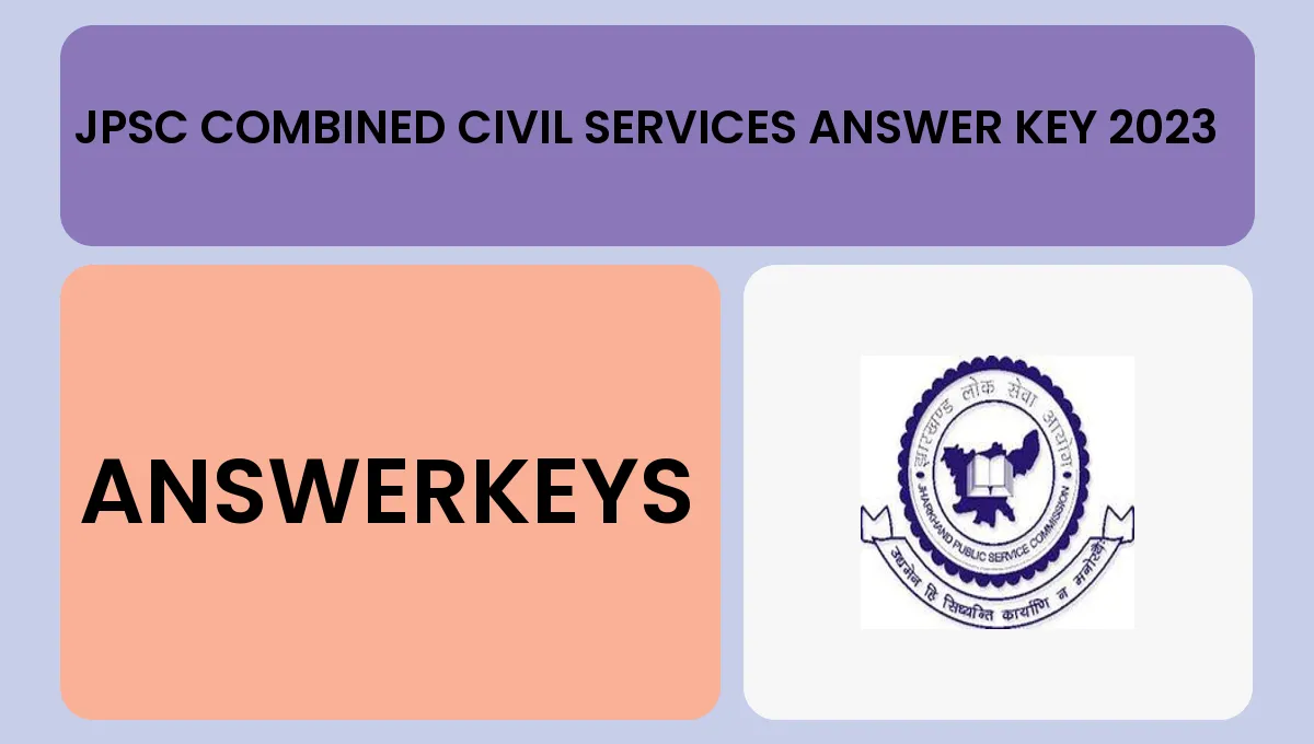 Cutoff For JPSC Combined Civil Services 2023 Preliminary Exam Corrected ...